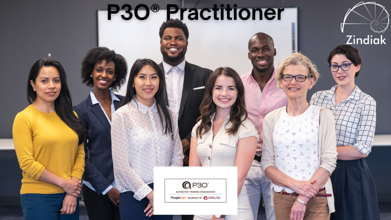 P3O® Practitioner (Online Training, Exam and Take2 Resit)